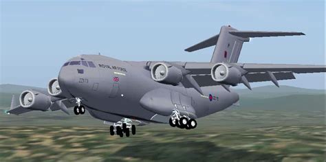 Fs2004 C 17 Globemaster Iii Raf Textures Only 2 Flight Simulator