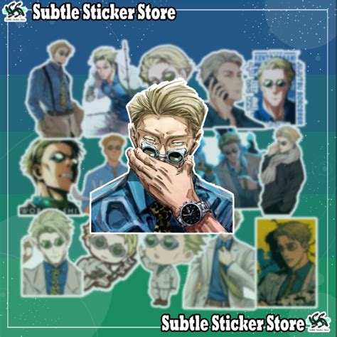 Jujutsu Kaisen Set 1015 Sticker Kento Nanami Nanami Anime