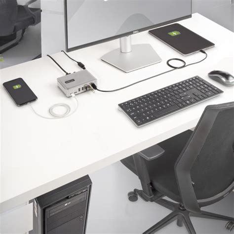 Startech Com Port Usb C Hub X Usb A And X Usb C Ports Self Powered With W Power