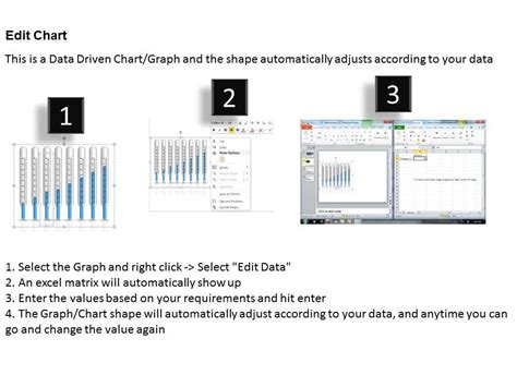 0414 Thermometer Business Graph Column Chart Powerpoint Graph