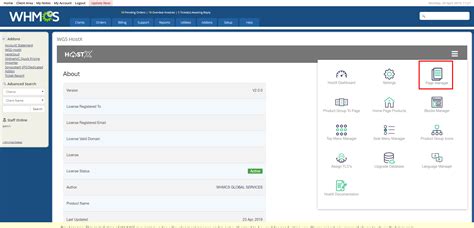 Hostx Whmcs Template Advance Page Manager Feature Commercial Modules
