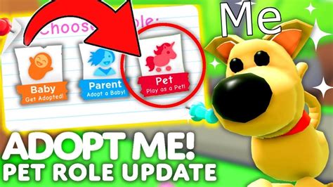 НОВОЕ ОБНОВЛЕНИЕ В Адопт ми ТЕПЕРЬ МОЖНО ИГРАТЬ ЗА ПЕТОВ НОВАЯ ОБНОВА В АДОПТ МИ Adopt Me