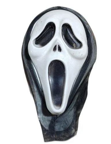 Plastic Ghostface Halloween Costume Mask At ₹ 30piece Face Mask In