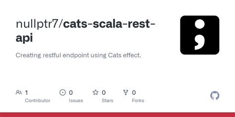 github nullptr7 cats scala rest api creating restful endpoint using