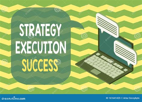 Word Writing Text Strategy Execution Success Business Concept For