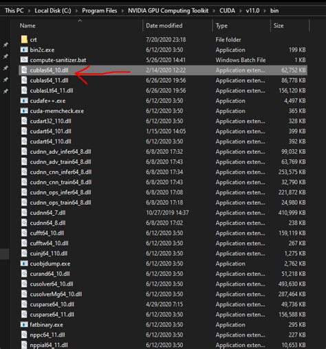 Python 3x Tensorflow Gpu Error Says Dll File Not Found But It