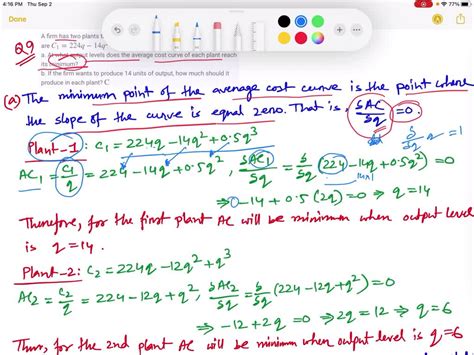 ⏩solved a firm has two plants that produce identical output the
