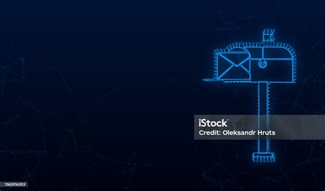 메일 함 뉴스레터 컨셉으로 봉투를 참조하십시오 벡터 스톡 일러스트레이션 미국에 대한 스톡 벡터 아트 및 기타 이미지 미국 우편함 3차원 형태 Istock