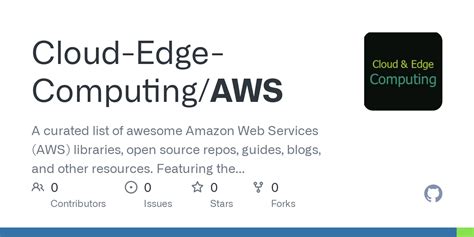 GitHub Cloud Edge Computing AWS A Curated List Of Awesome Amazon Web Services AWS Libraries