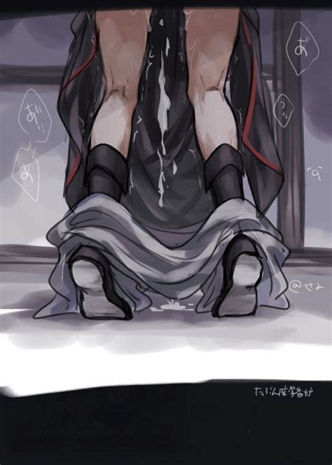 Semiusa Wei Wuxian Modao Zushi Highres Babe Aftersex Black Boots Black Hanfu Boots