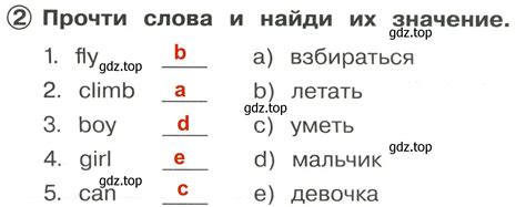 номер 2 (страница 63) гдз по английскому языку 2 класс Быкова ...