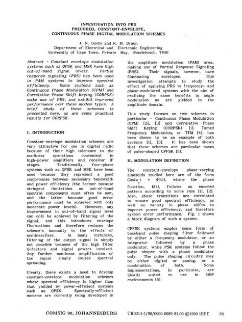 Comparison Of Modulation Download Free Pdf Modulation Sampling