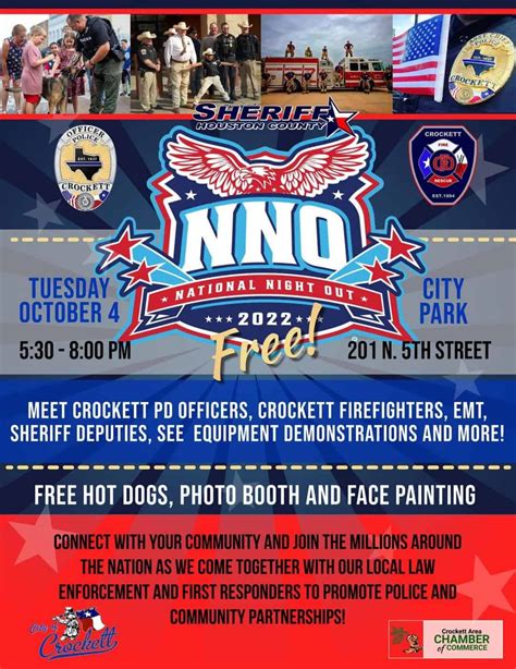 Crockett To Celebrate First National Night Out The Messenger News