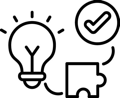 Problem Solving Line Icon 53762829 Vector Art At Vecteezy