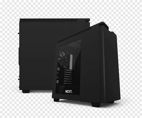 컴퓨터 케이스 및 하우징 전원 공급 장치 Microatx Mini Itx H440 Custom Pc 컴퓨터 검은 Png Pngegg