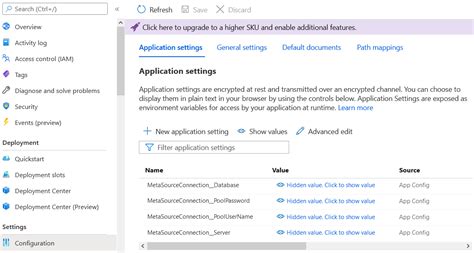 Azure Indicium Universal Appsettings Json Encryption Of The DB