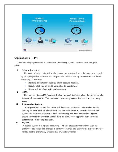 Transaction Processing System Docx