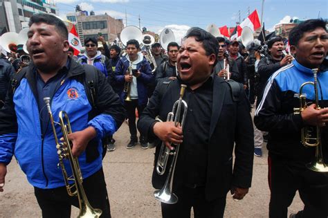 Protestas En Per Las Im Genes De Las Marchas En Lima Y Otras Ciudades Del Pa S Para Exigir