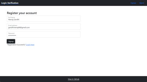 Github Neeraj 22login Verification A Full Stack Mern App With All