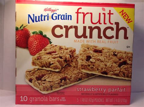 Crazy Food Dude Review Kelloggs Nutri Grain Fruit Crunch Granola