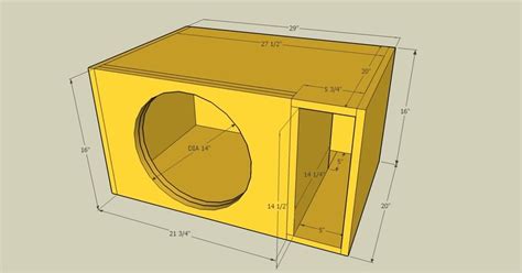 THE ORRONOCO AUDIO DIY Bigger Sub Woofer Box For Lower Freq Bass Response