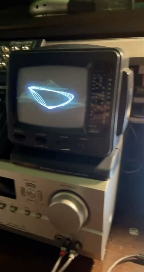Old Portable Crt I Turned Into A Music Visualizer Rcircuitbending