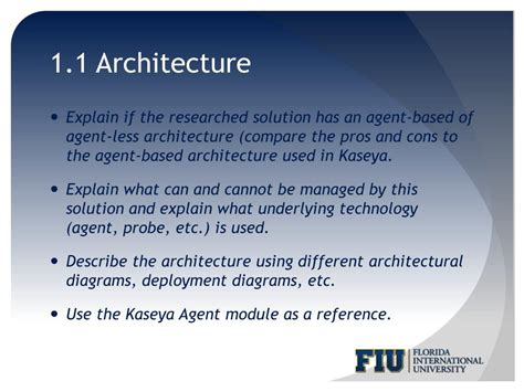Ppt A Feature Based Analysis And Comparison Of It Automation Tools Comparing Kaseya To