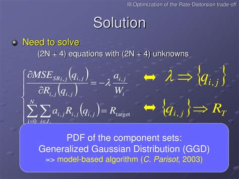 Ppt Mse Approximation For Model Based Compression Of Multiresolution