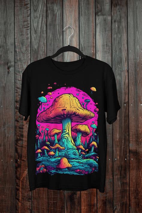 Mushroom T Shirt Design Mushroom Graphic Instant Download Mushroom