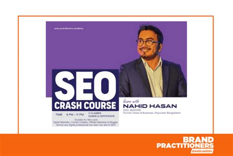 Seo Crash Course By Nahid Hasan Brand Practitioners Keep Exploring