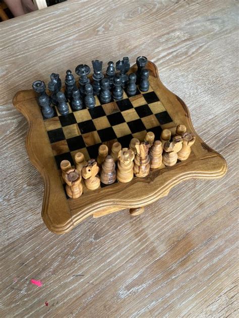 Chess Set Wood Catawiki