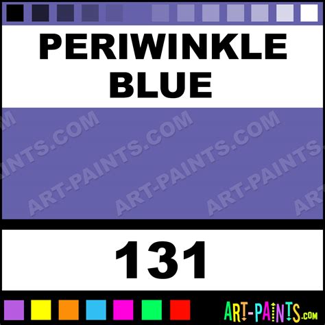 Periwinkle Color Chart