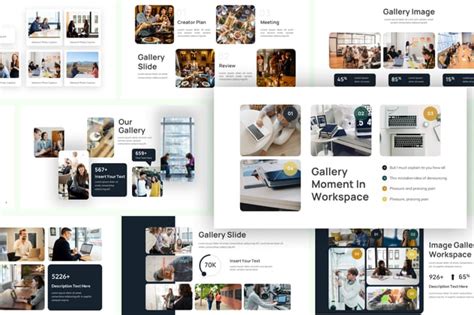 Image Gallery Powerpoint Template Incl Gallery And Corporate Envato