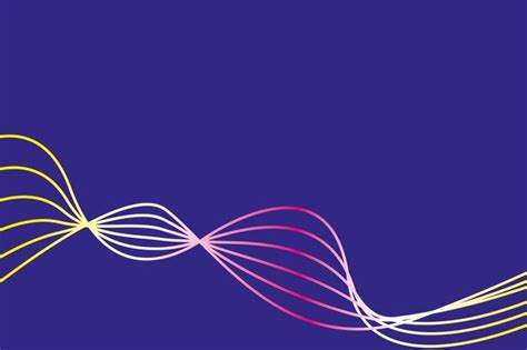 Premium Photo Abstract Glowing Wave Lines On Dark Blue Background Dynamic Wave Pattern Modern