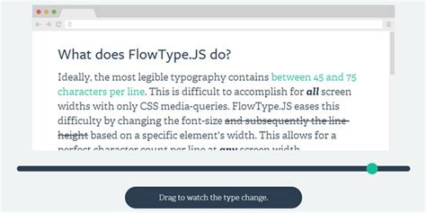 Js Tutorial Flowtypejs Responsive Web Typography