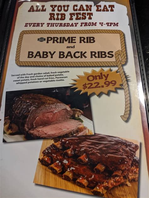 Menu At River Falls Steakhouse Woonsocket