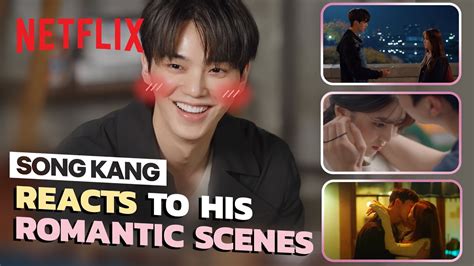 Song Kang Reacts To Kiss Scenes And Pickup Lines From His Own Romance Dramas ENG SUB YouTube