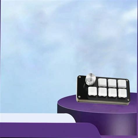 7 Key Customizable Keyboard Black Fast Access Keys Copypaste Mini