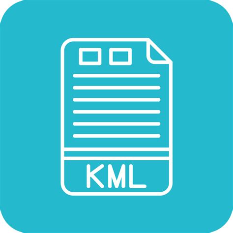 Kml Line Round Corner Background Icons 14811842 Vector Art At Vecteezy