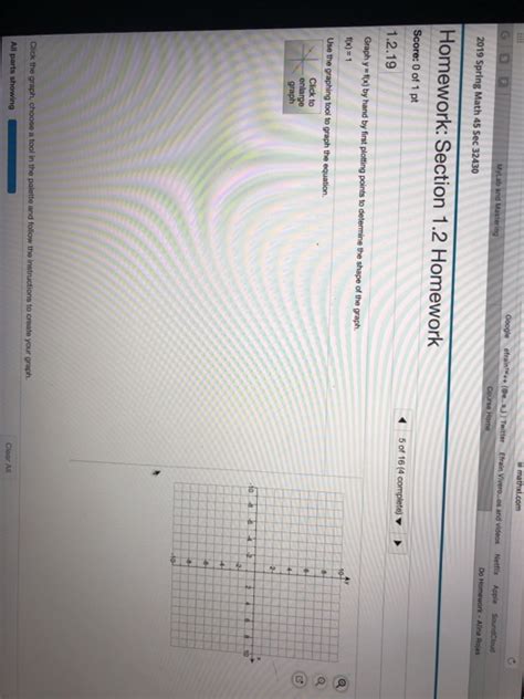 Solved Do Homework Section 1 2 Homework 1 2 19 Click To