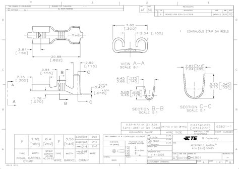 63831-1 by TE Connectivity AMP Connectors Datasheet | DigiKey