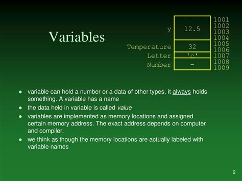 variables identifiers assignments input output ppt download