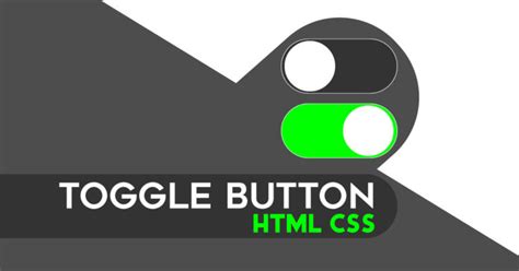 Toggle Button In Css And Html Toggle Switch Like Iphone