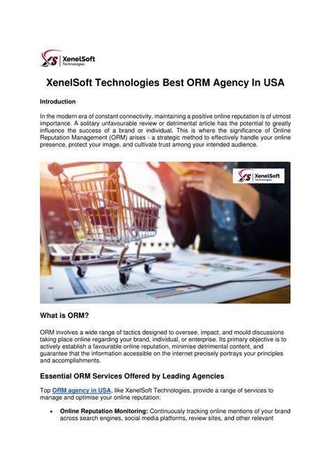 ppt xenelsoft technologies best orm agency in usa powerpoint