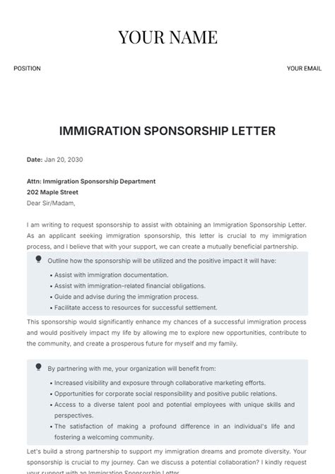 Free Proof Of Relationship Letter For Immigration Template To Edit Online