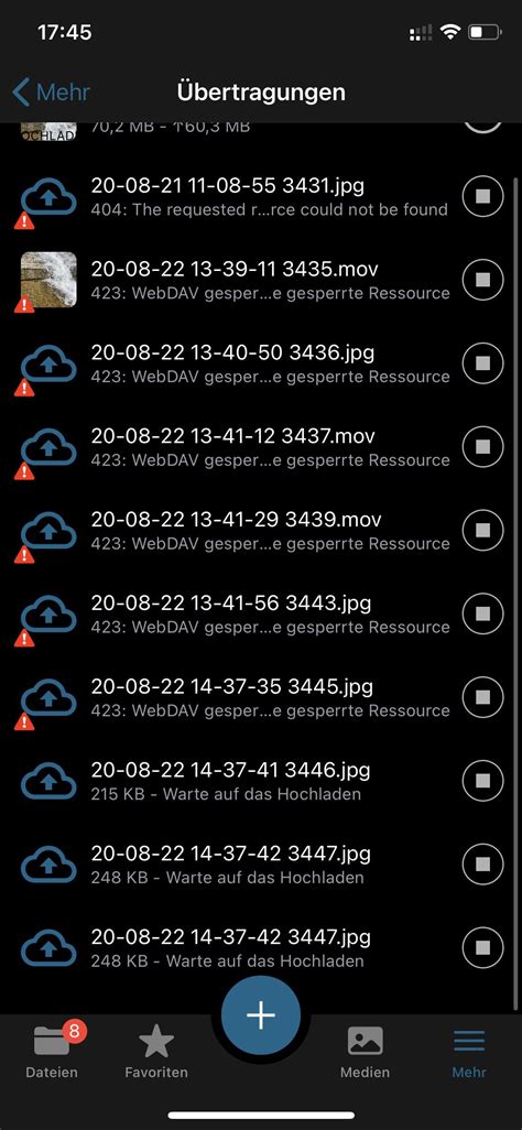 Nextcloud Ios App Bug R Nextcloud
