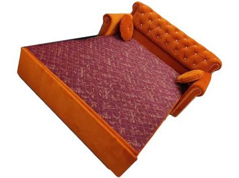 Teak Wood Seater Wooden Sofa Cum Bed Without Storage At Rs In
