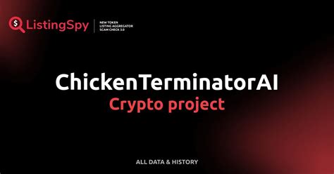 Chickenterminatorai Crypto Project Skynet Token Listings Events