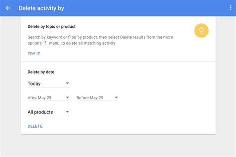 Learn More Do More How To Delete Your Google Data