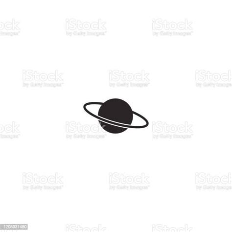 행성 토성 또는 목성 흰색에 격리 된 검은 색 아이콘입니다 0명에 대한 스톡 벡터 아트 및 기타 이미지 0명 과학 구 Istock